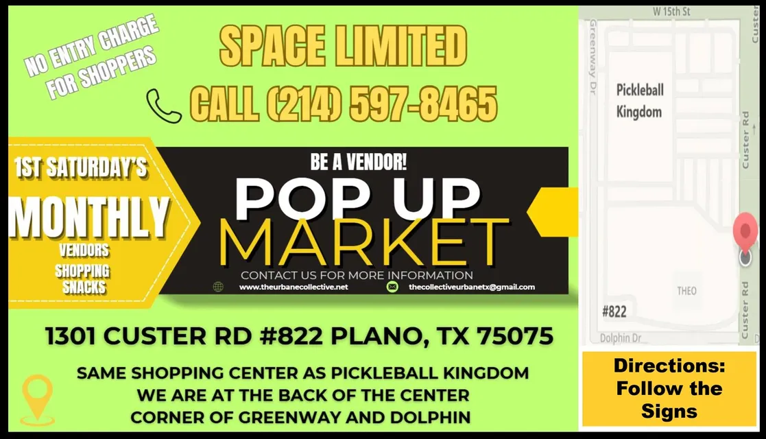 1st Saturday Pop-Up Market - The Urbane Collective | Event & Meeting ...